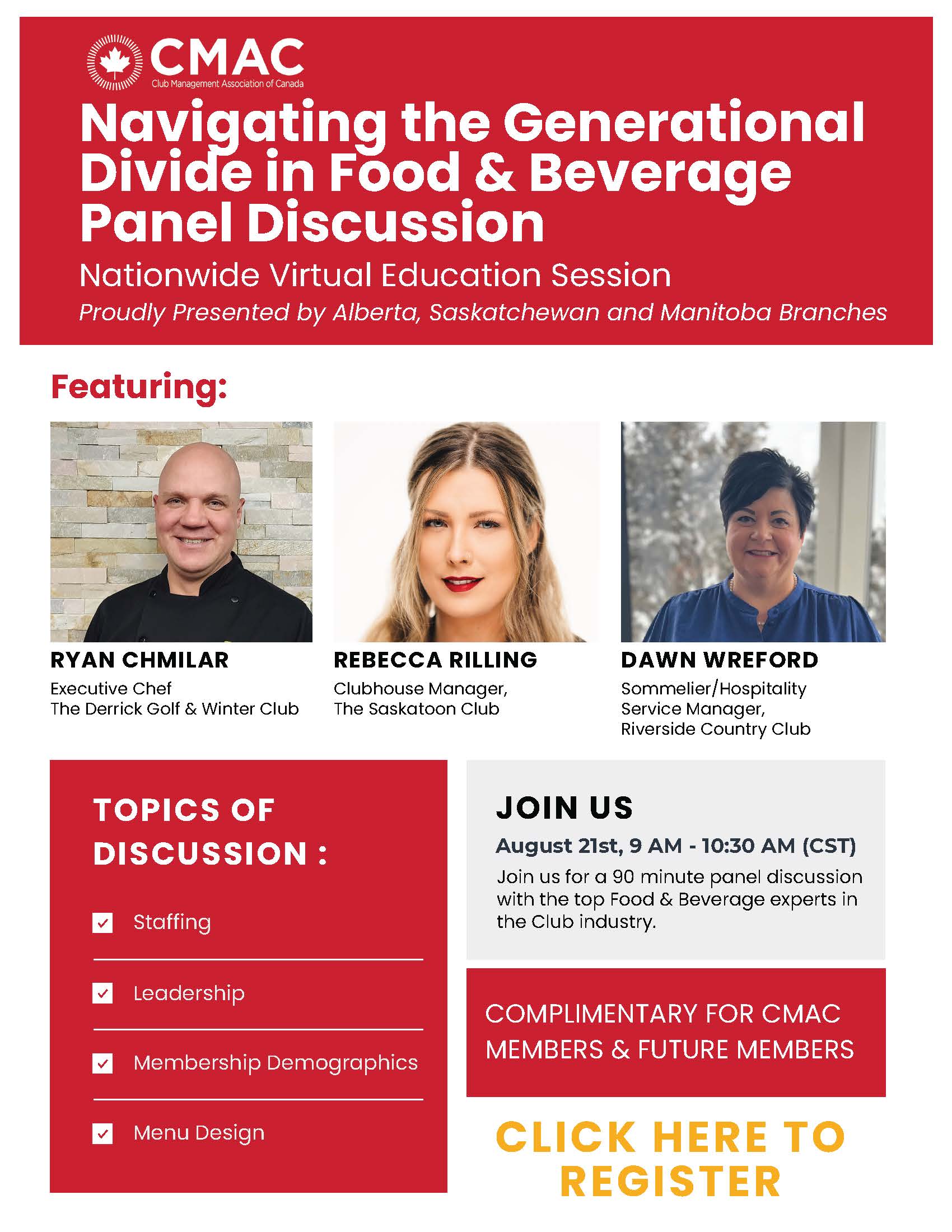 Navigating the Generational Divide in Food & Beverage - Panel Discussion